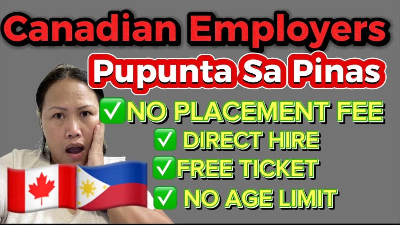 Canadian Employers Sa Pinas |Paano Mabilis Mg Apply Sa Canada ‘23 # ...