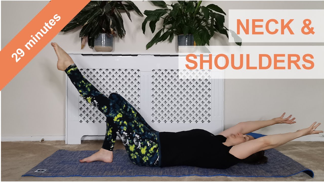 Neck and shoulders Pilates class | Pilates Live - YouTube