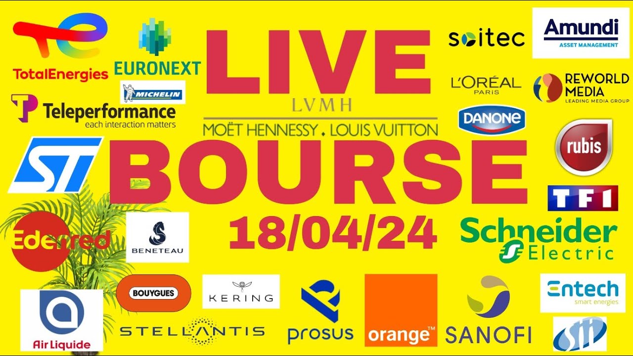 Live Bourse, Résultat de L'Oréal, Essilor et Ipsos - YouTube