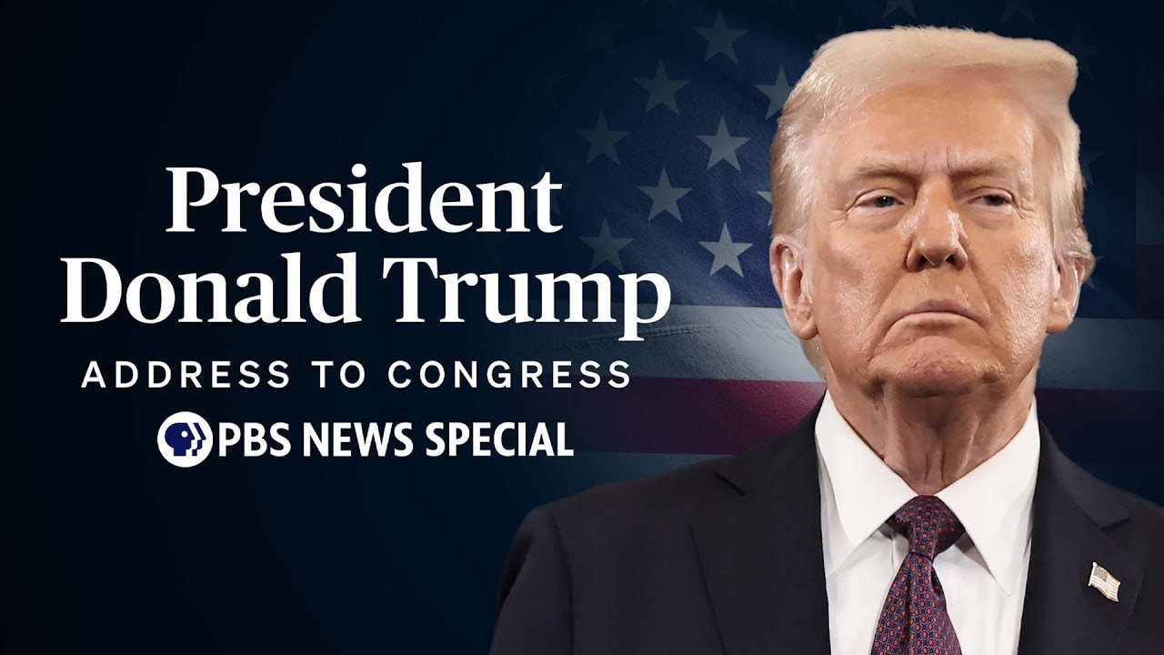 WATCH: President Donald Trump's 2025 address to Congress | PBS News ...
