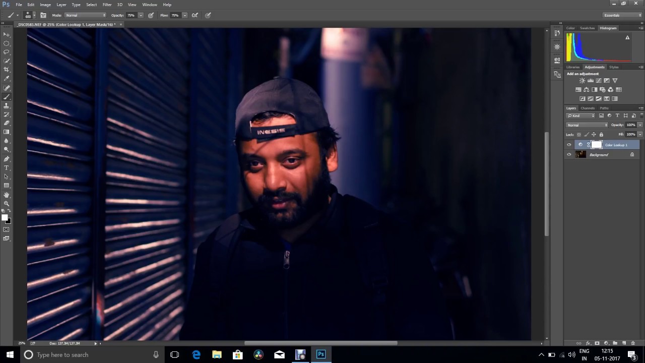 How to Apply LUT file in Photoshop| Free LUT file in Description - YouTube