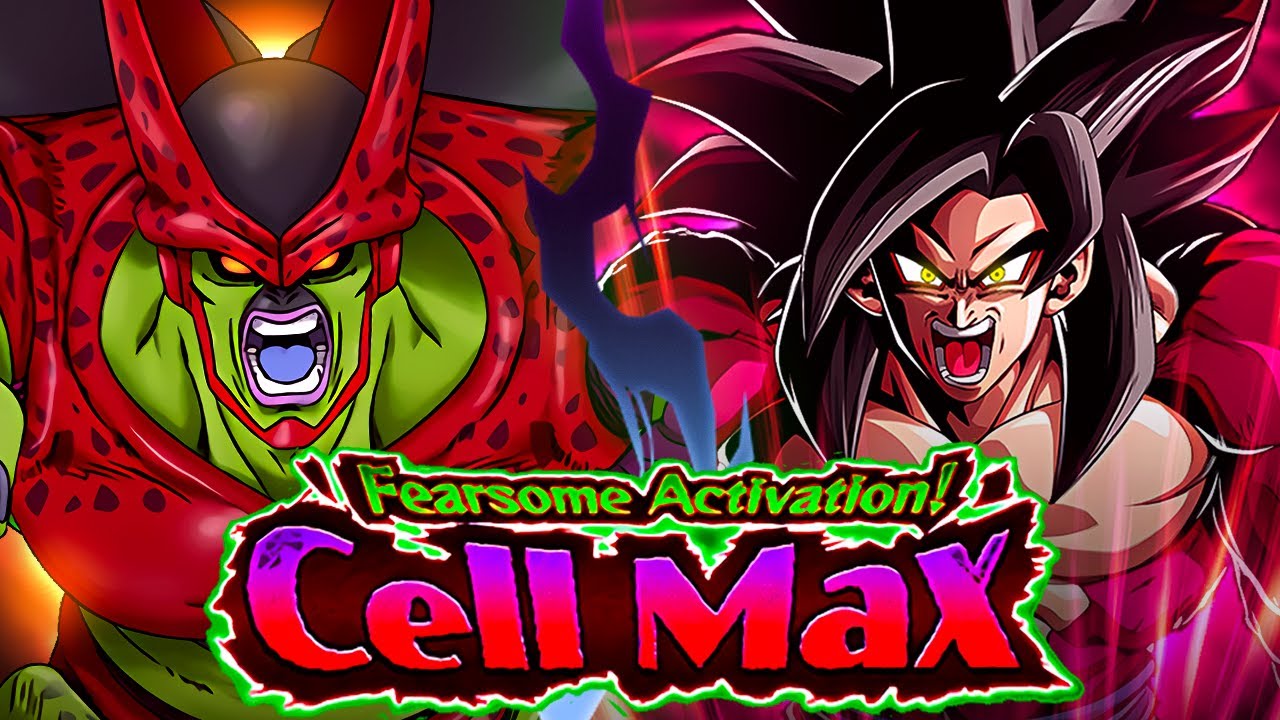 LR FULL POWER SSJ4 GOKU VS. CELL MAX SUPER BOSS BATTLE! (DBZ: Dokkan ...