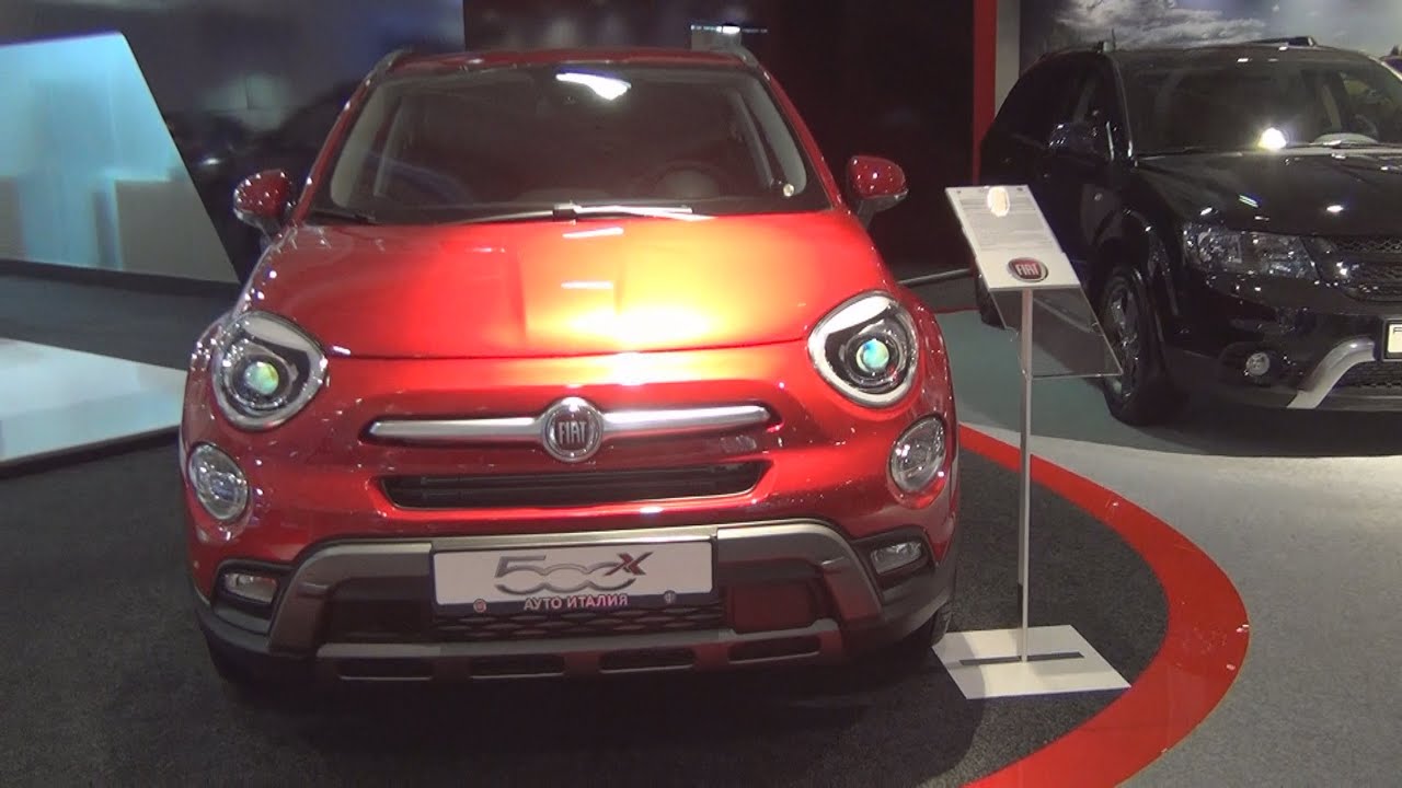 Fiat 500X 2.0 M-Jet 4x4 Offroad Look (2016) Exterior and Interior in 3D ...