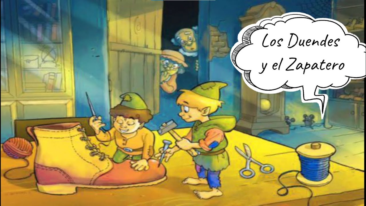 Los Duendes y El Zapatero | Cuentos Para Niños | Cuentos Para Dormir En ...