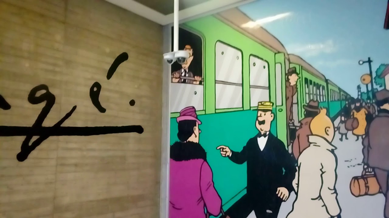 Tintin de midi. A la gare - YouTube