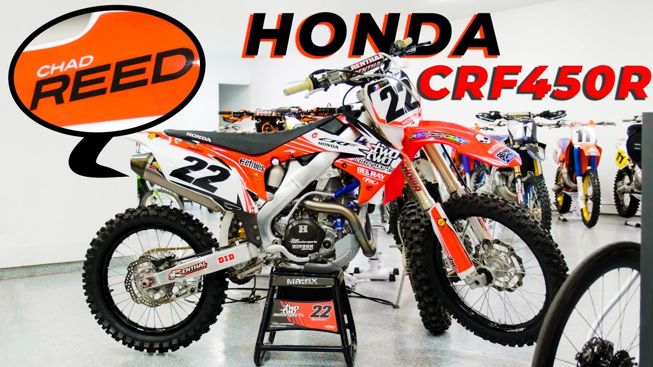 Lars Lindstrom (Team Honda HRC Manager) CRF450R Chad Reed build + Chad ...