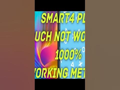 smart4+ touch not working 1000%working method - YouTube