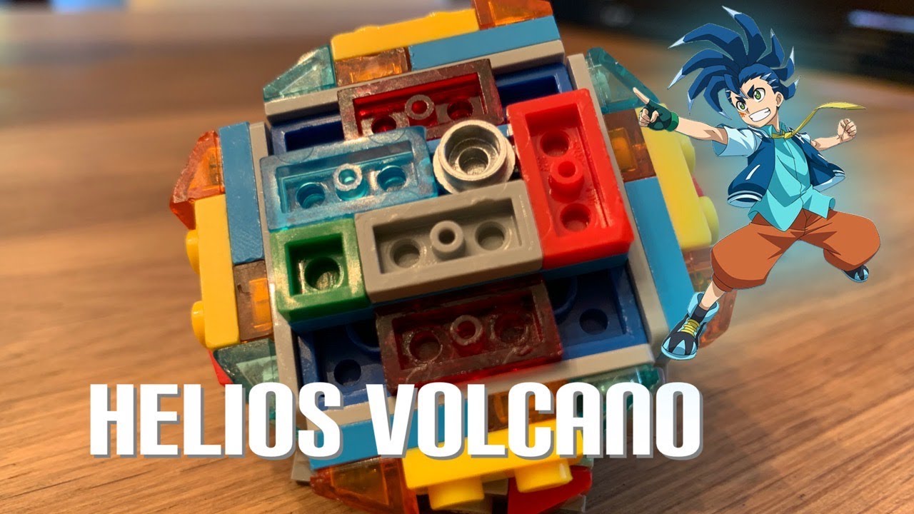 HELIOS VOLCANO! 🌋 | LEGO beyblade reviews - YouTube