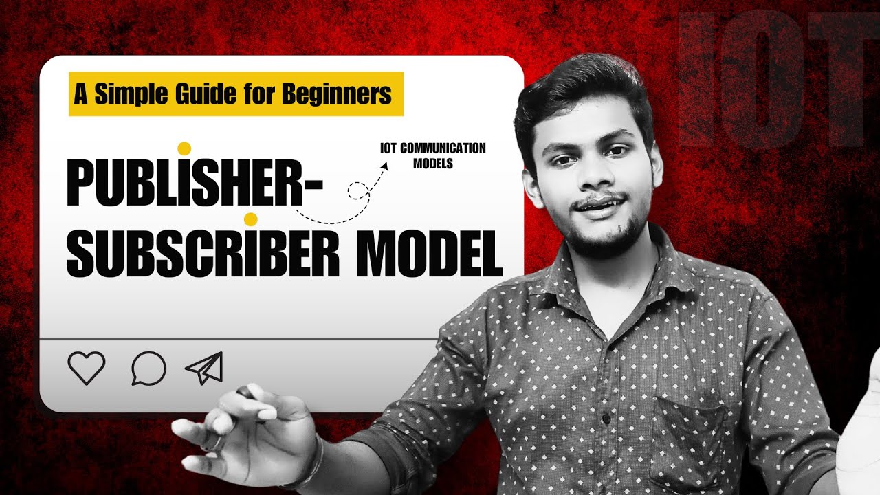 Publisher Subscriber Model in IoT Explained for Beginners! 🚀 (Step-by ...