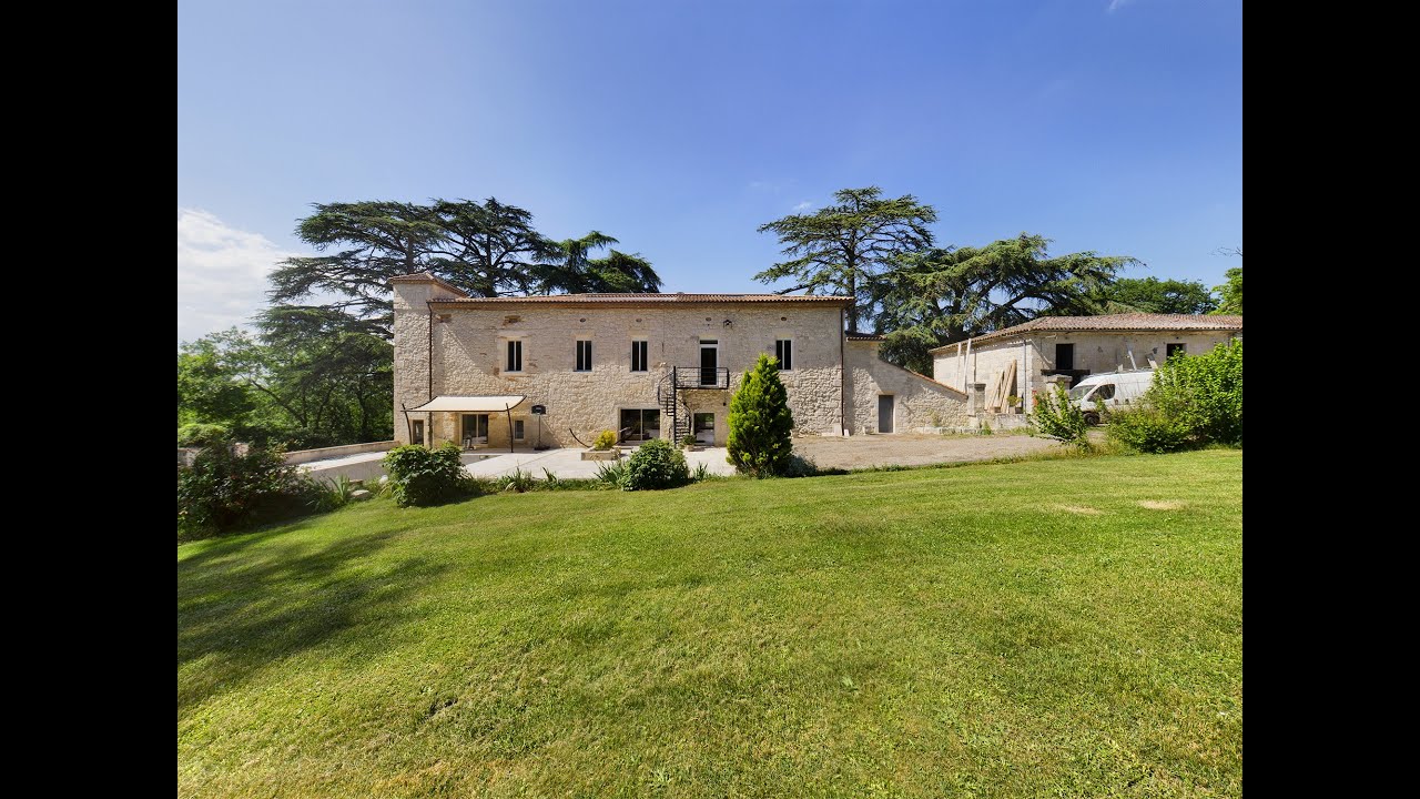 Beautifully restored secluded farmhouse for sale - YouTube