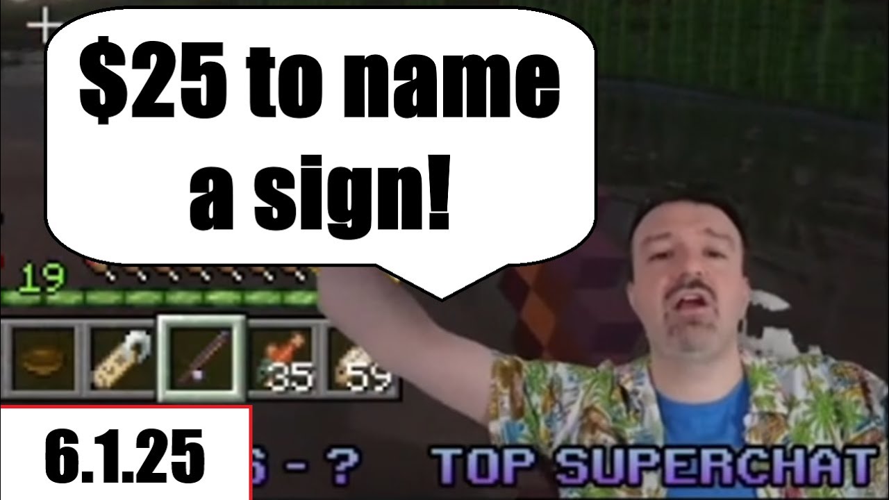 DSP Attempts To Sell his $25 Scam during Minecraft! (count: 43) - YouTube