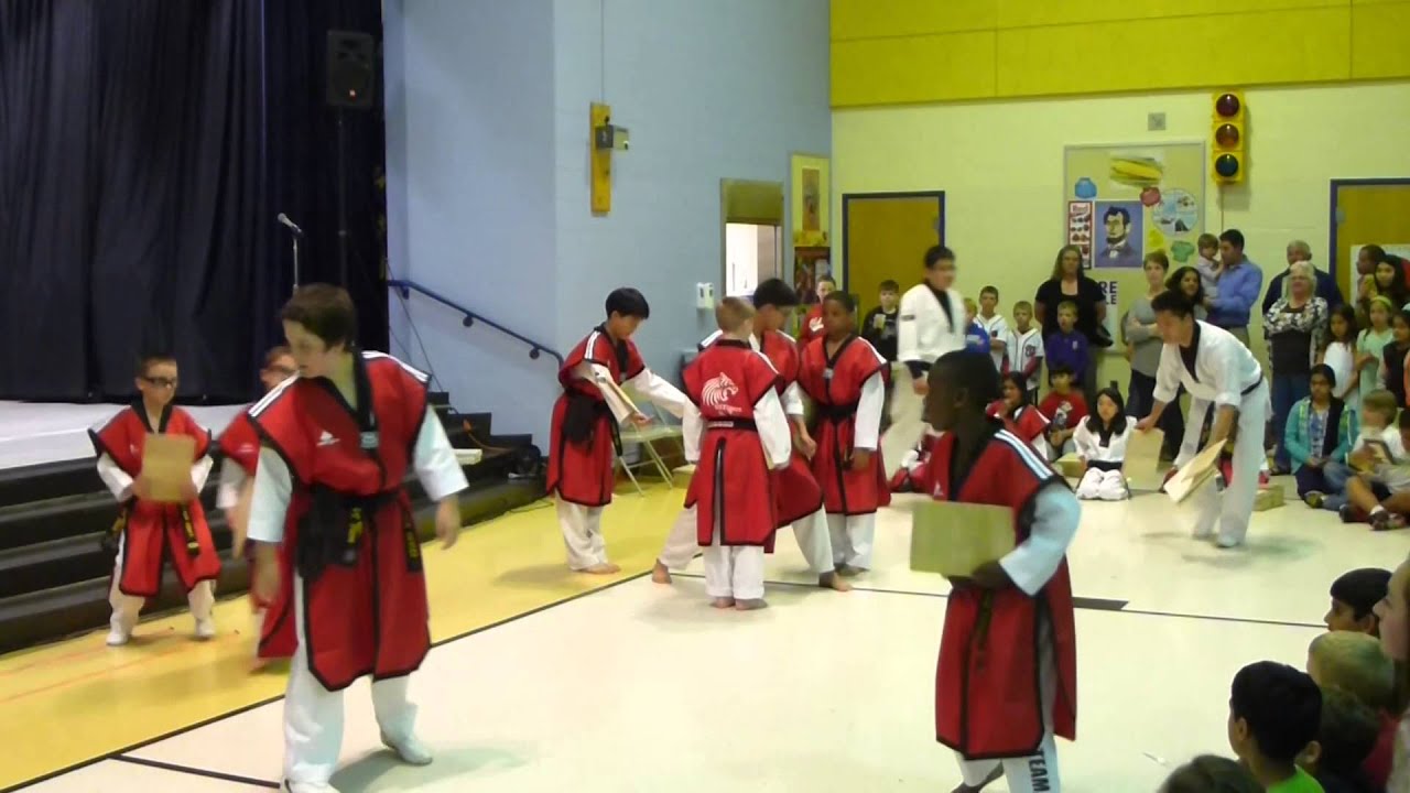 US Tigers Demo Team at Alvey E.S. Multicultural Night - YouTube