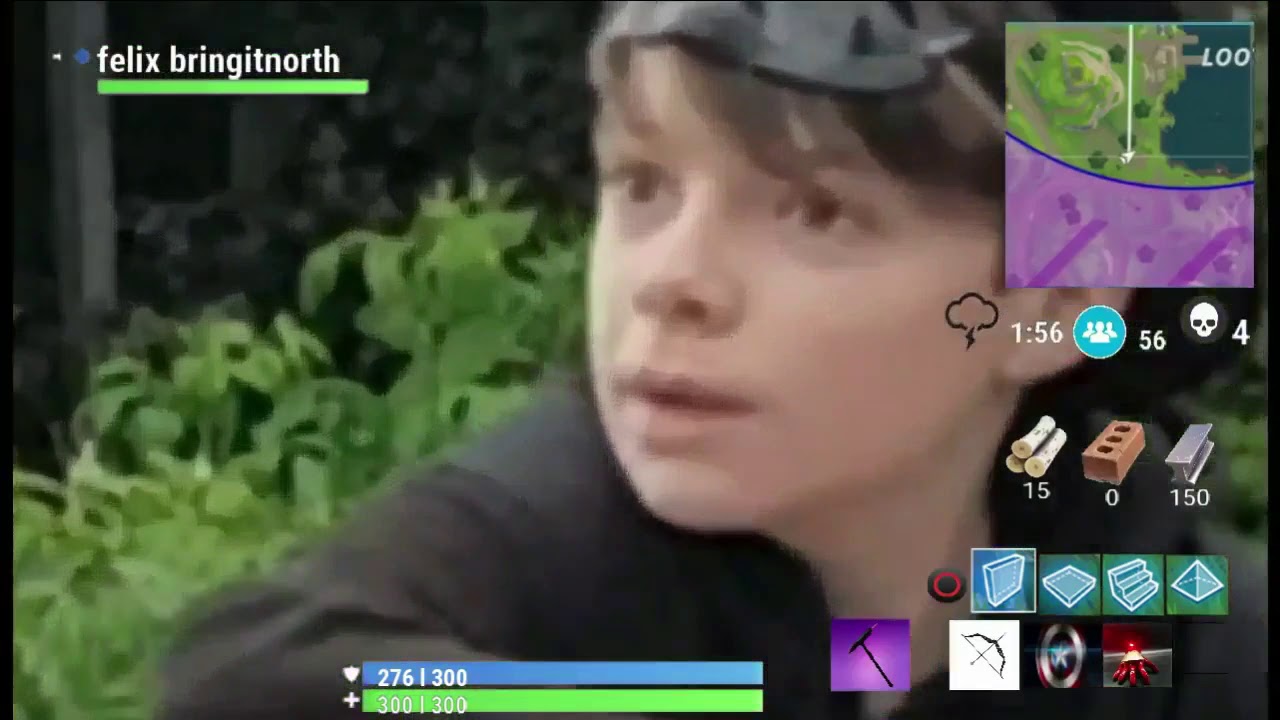 felix bringitnorth Fortnite Endgame in real life! - YouTube