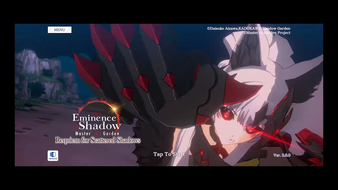 The Eminence in Shadow: Master of Garden ~New Start Screen~ - YouTube