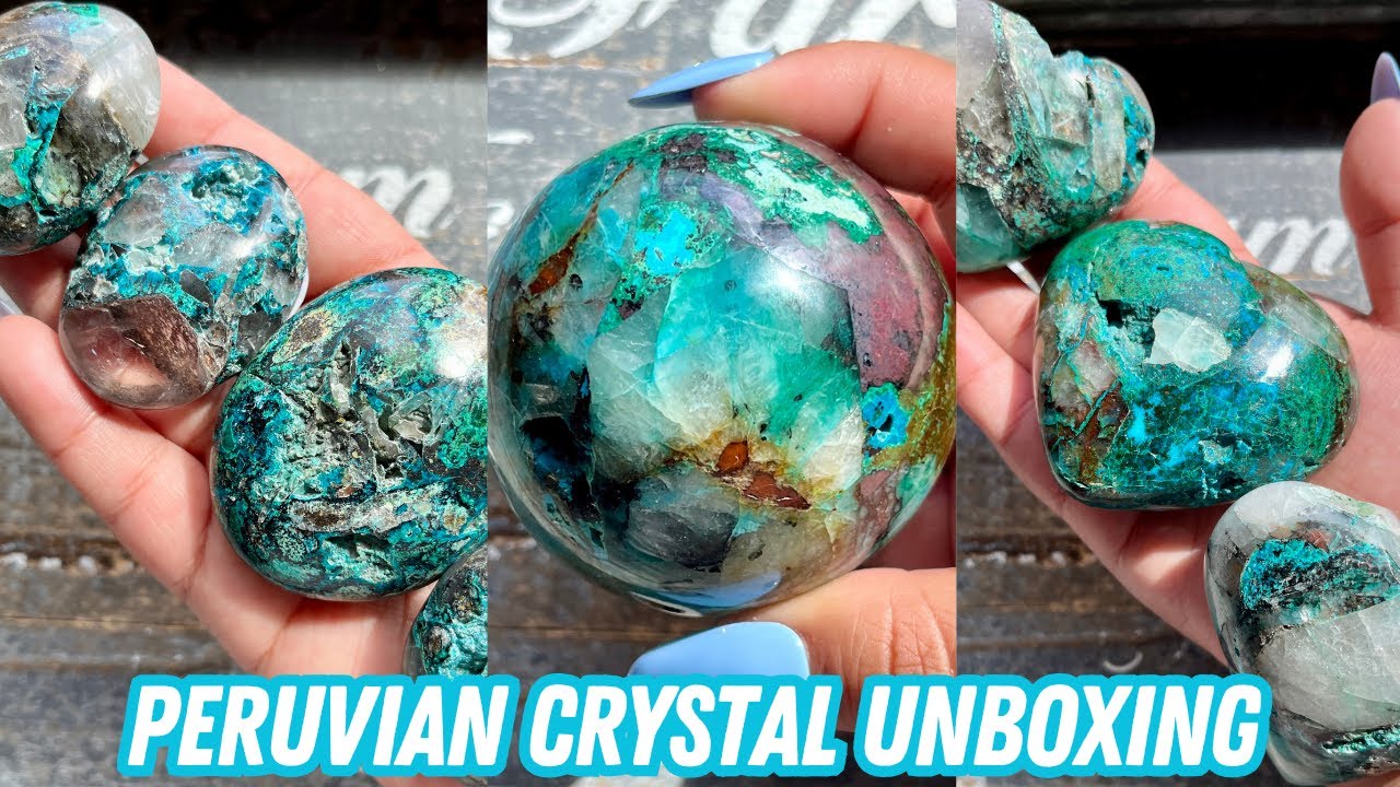 Peruvian Crystal Wholesale Unboxing! Crystals Available Now! - YouTube
