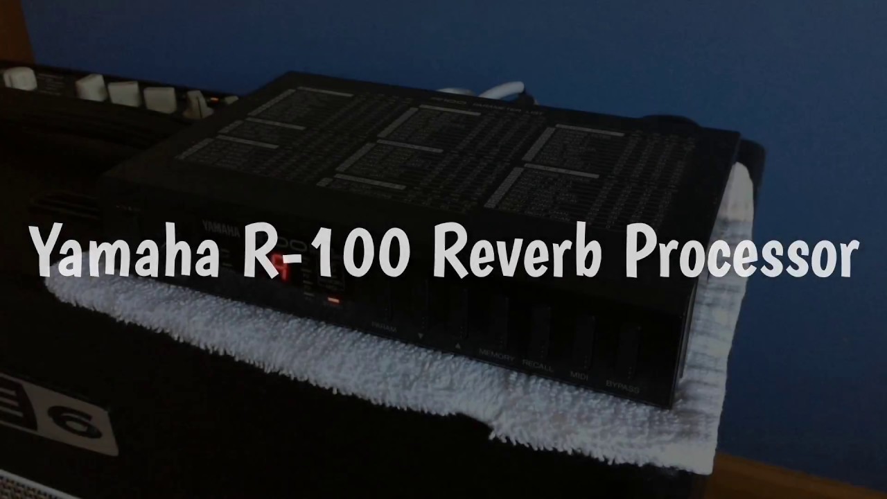 Yamaha R100 Reverb Demo - YouTube