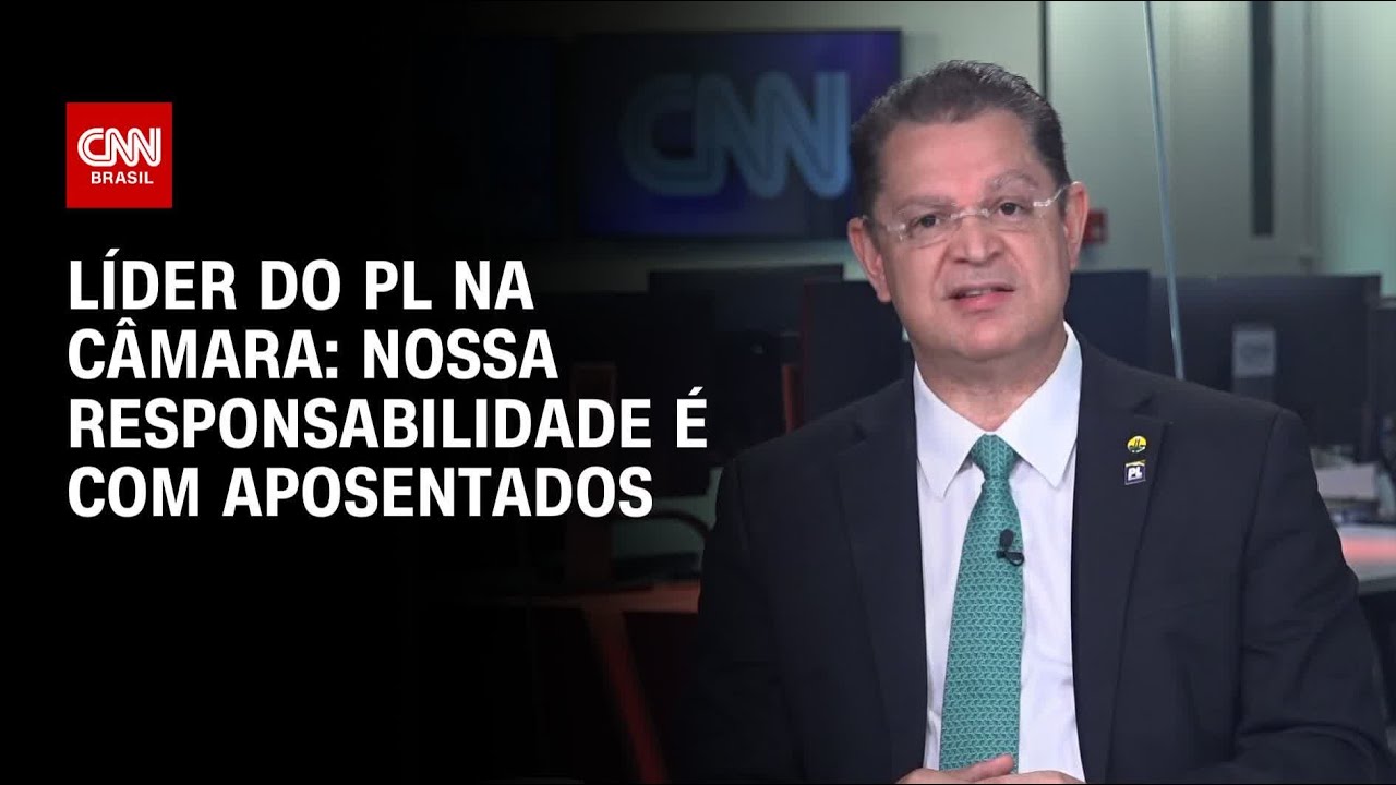Sóstenes à CNN: Nossa responsabilidade é com aposentados | CNN 360 ...