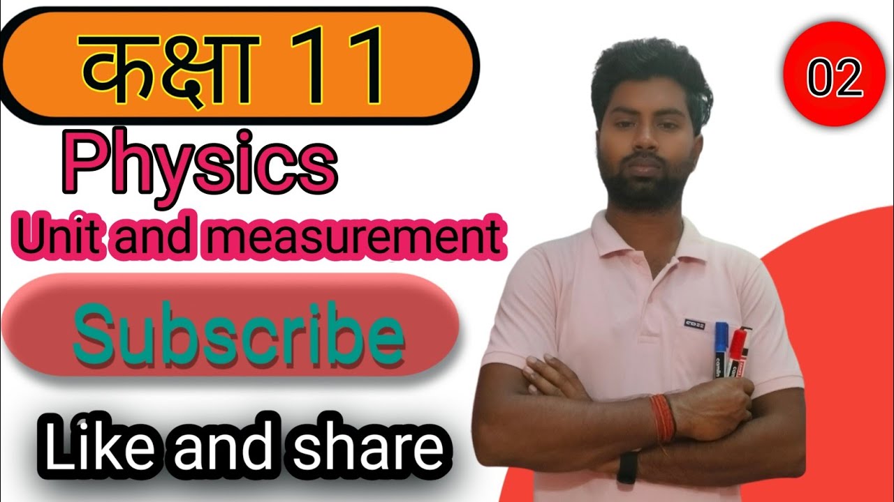 Units and measurements class 11 L- 1 by Rohit sir - YouTube