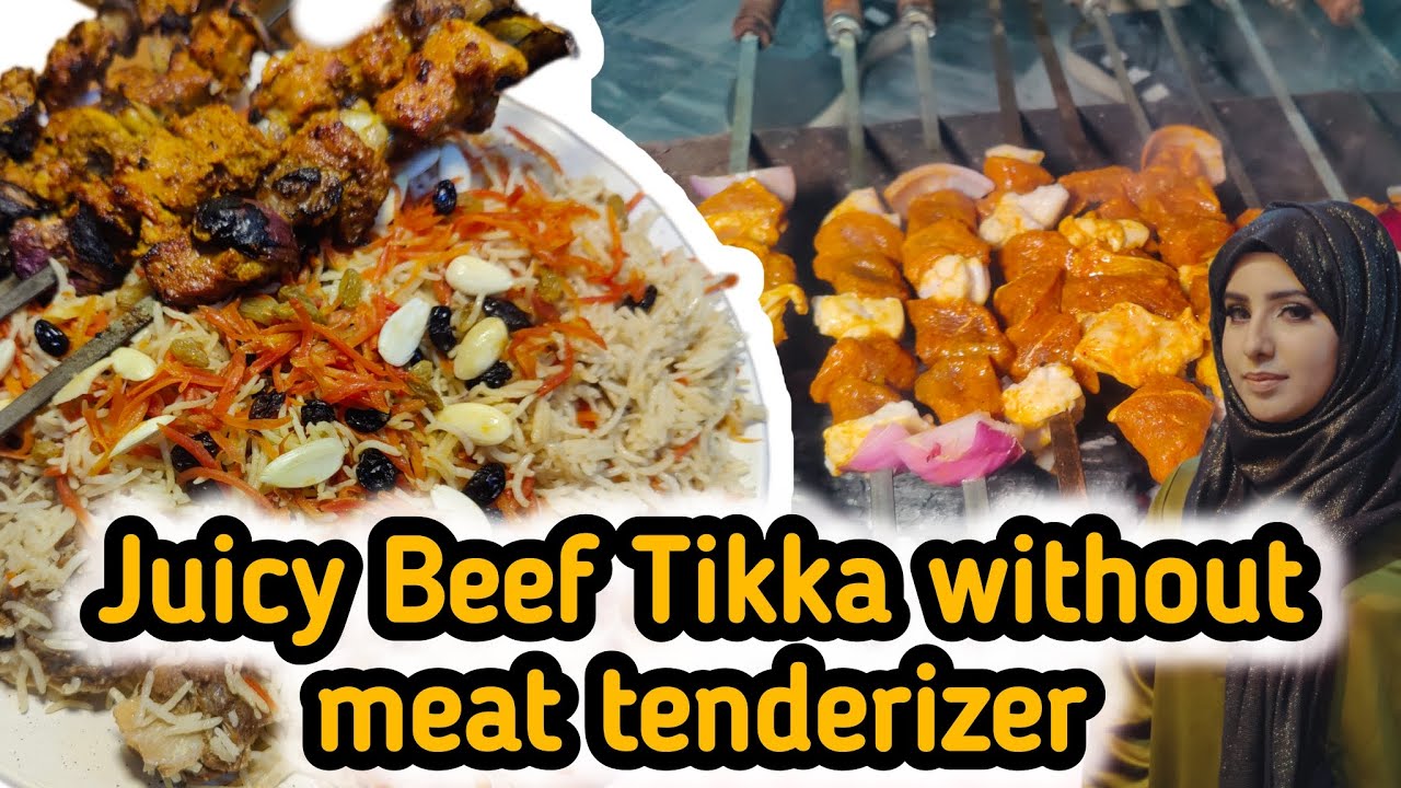 Perfect Beef Tikka Recipe | No Tenderizer, Kachri or Papaya Powder ...