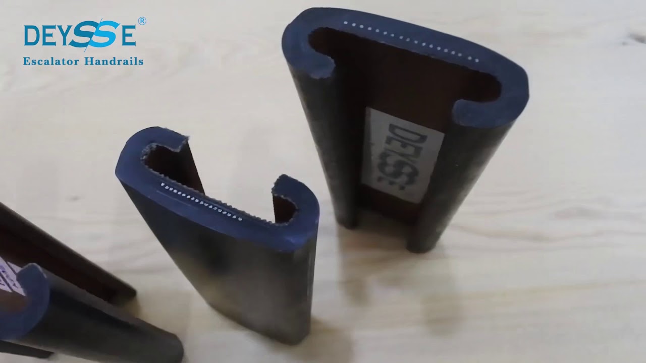 Escalator Rubber Handrail Manufacturers - YouTube