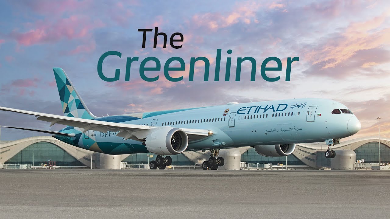 The Greenliner: Livery Painting Timelapse | Etihad Airways - YouTube