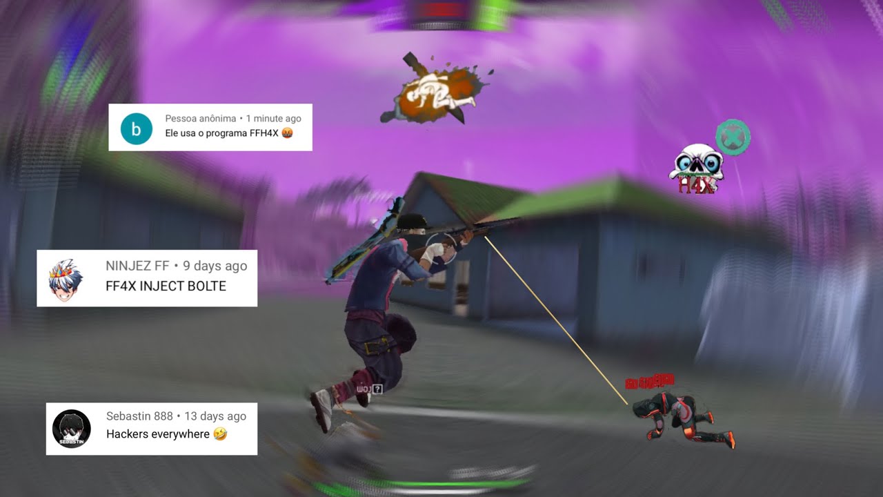 FF H4X 1P 3DeDos 👾 iPhone 7 Plus | FreeFire Highlights - YouTube