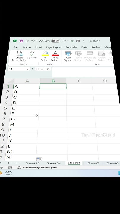 Creating Dummy Headers: Inserting A,B,C,D in Rows and Columns! 🅰️🅱️🔠 - YouTube