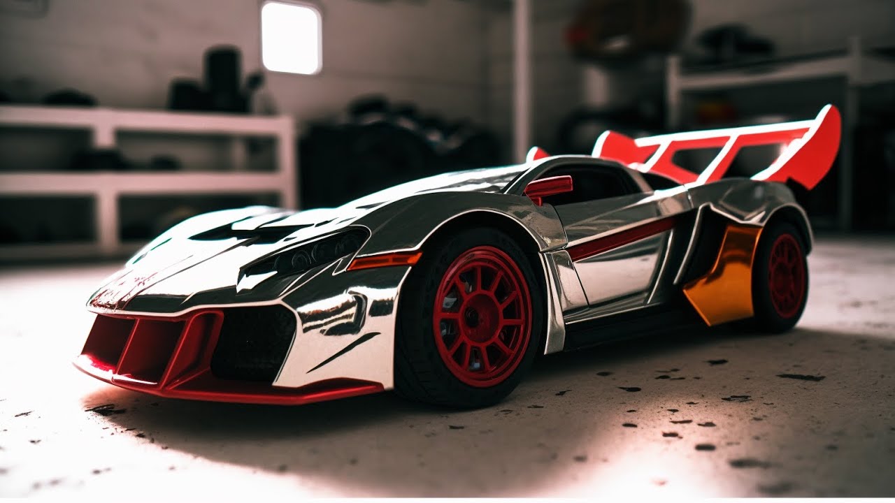 Race car design inspired by DAVancenator Hot Wheels model - YouTube