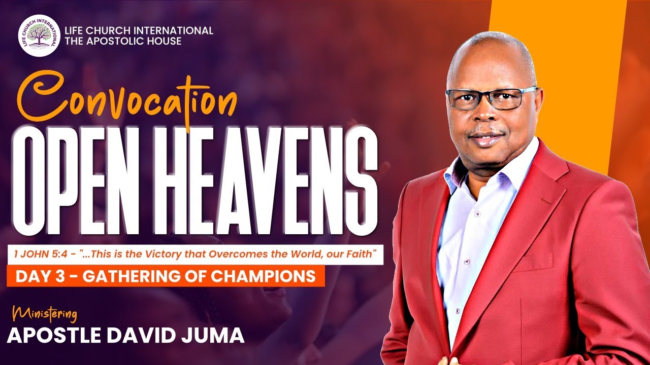 CONVOCATION 2025 || LUNCH HOUR SERVICE || OPEN HEAVENS || 17TH APRIL 2025 || APOSTLE DAVID JUMA ...