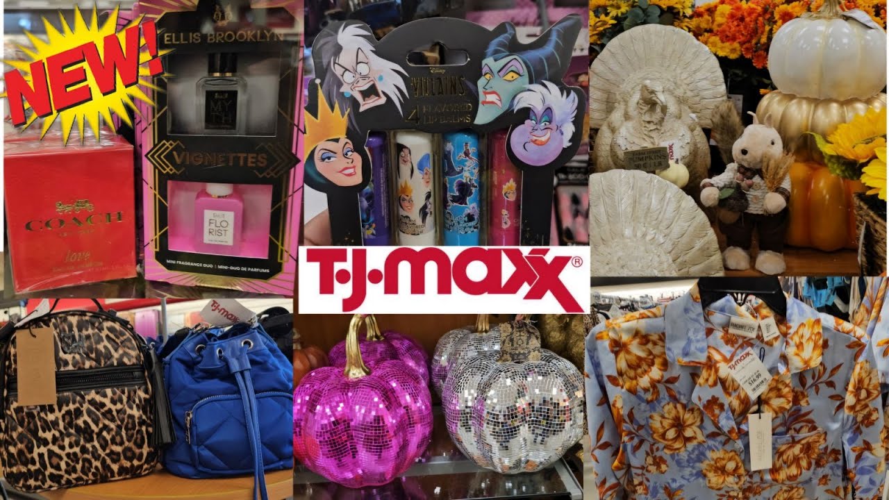 TJ MAXX FALL HOME DECOR DESIGNER FINDS BROWSE WITH ME 2024 - YouTube
