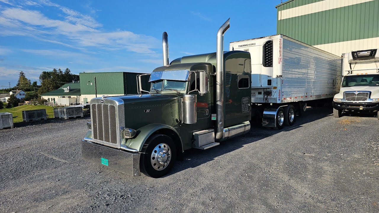 Straight pipe Peterbilt/Trucking down to Tallahassee - YouTube