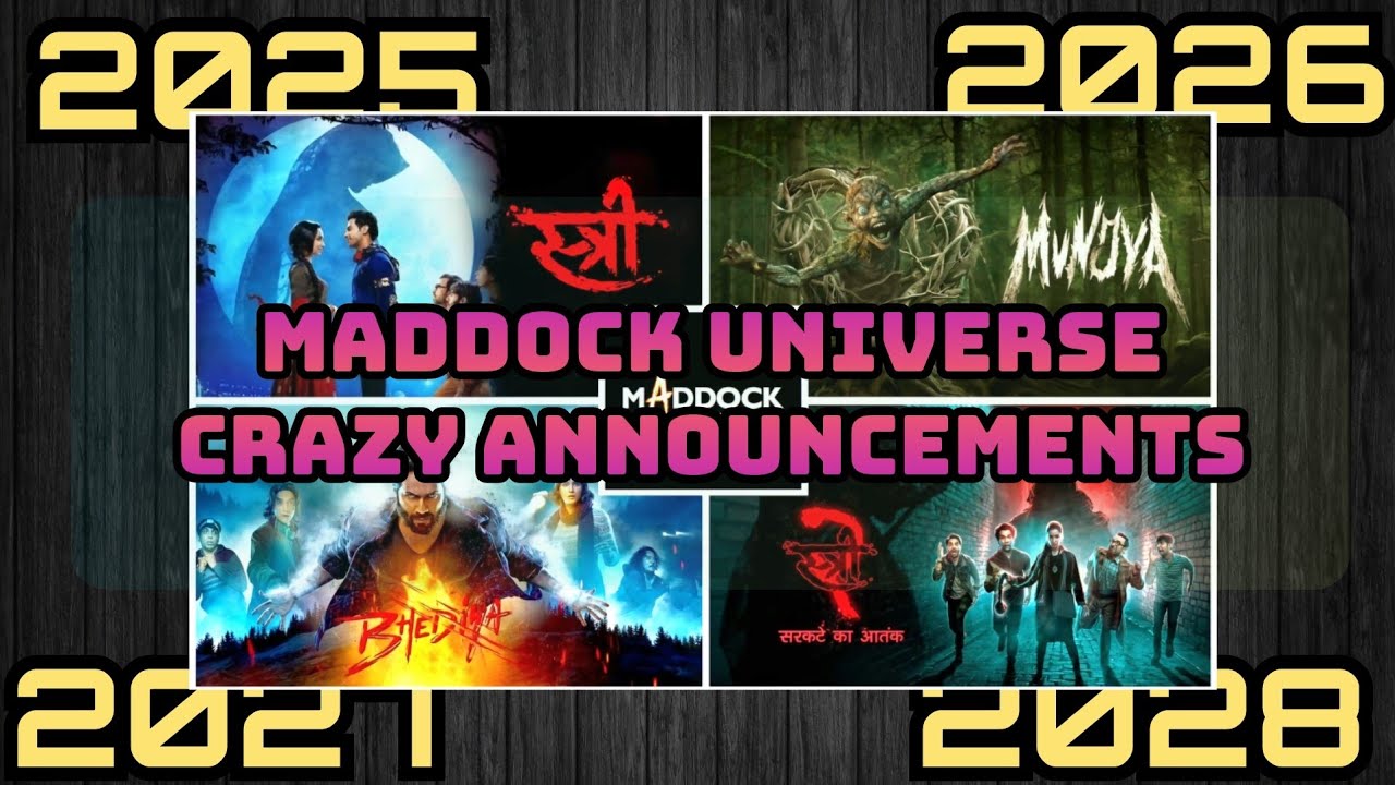 Maddock Universe Upcoming Movies Announcement l Scripts का Vishleshak ...