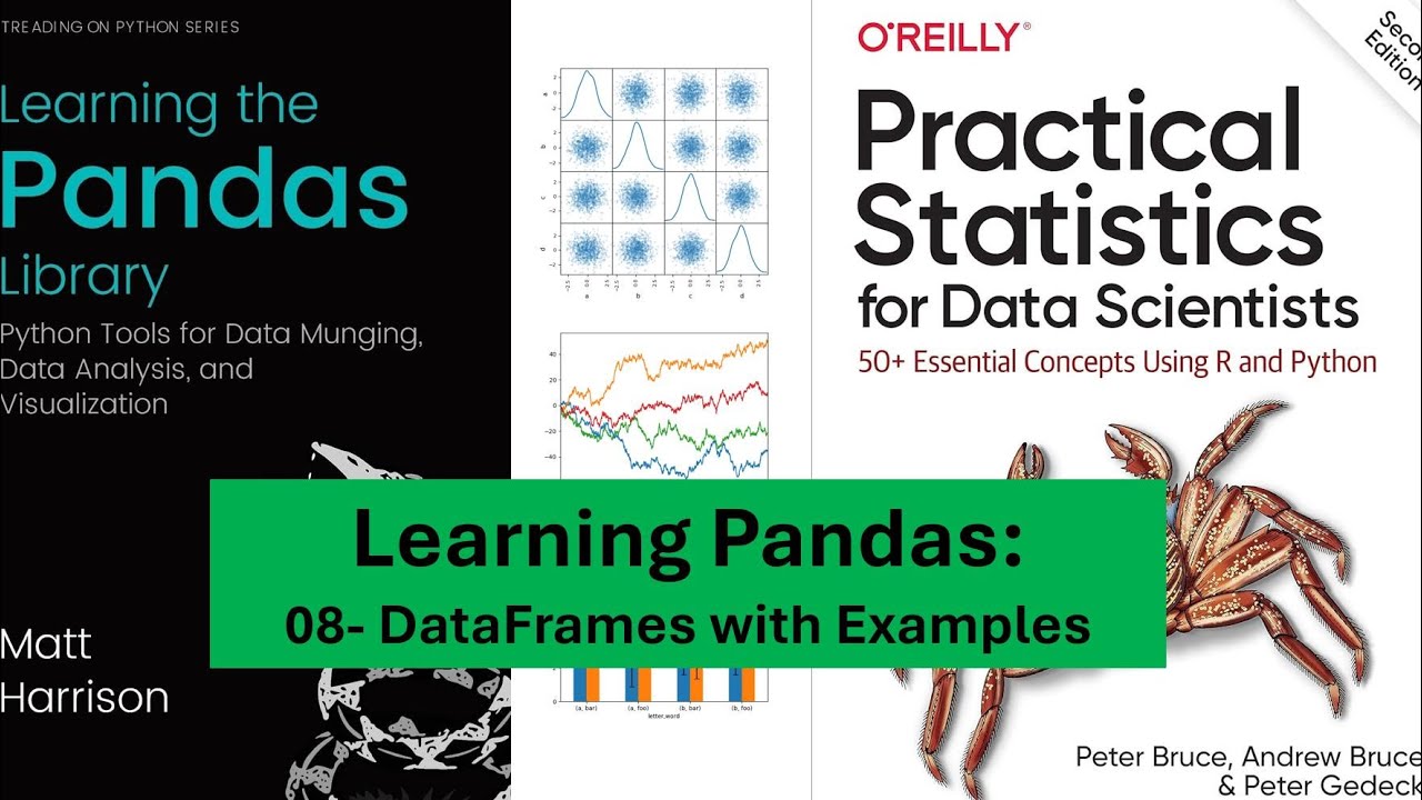 Learning Pandas | DataFrames with Examples - YouTube