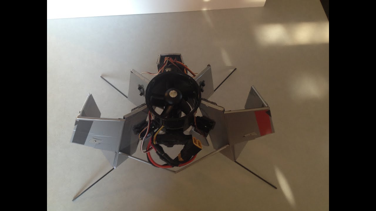 VTOL ELECTRIC JET - Transforming EDF VTOL Drone With Thrust Vectoring ...