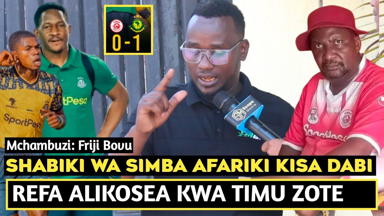 MCHAMBUZI FRIJI BOVU ATHIBITISHA SHABIKI WA SIMBA AMEFARIKI KISA GOLI ...