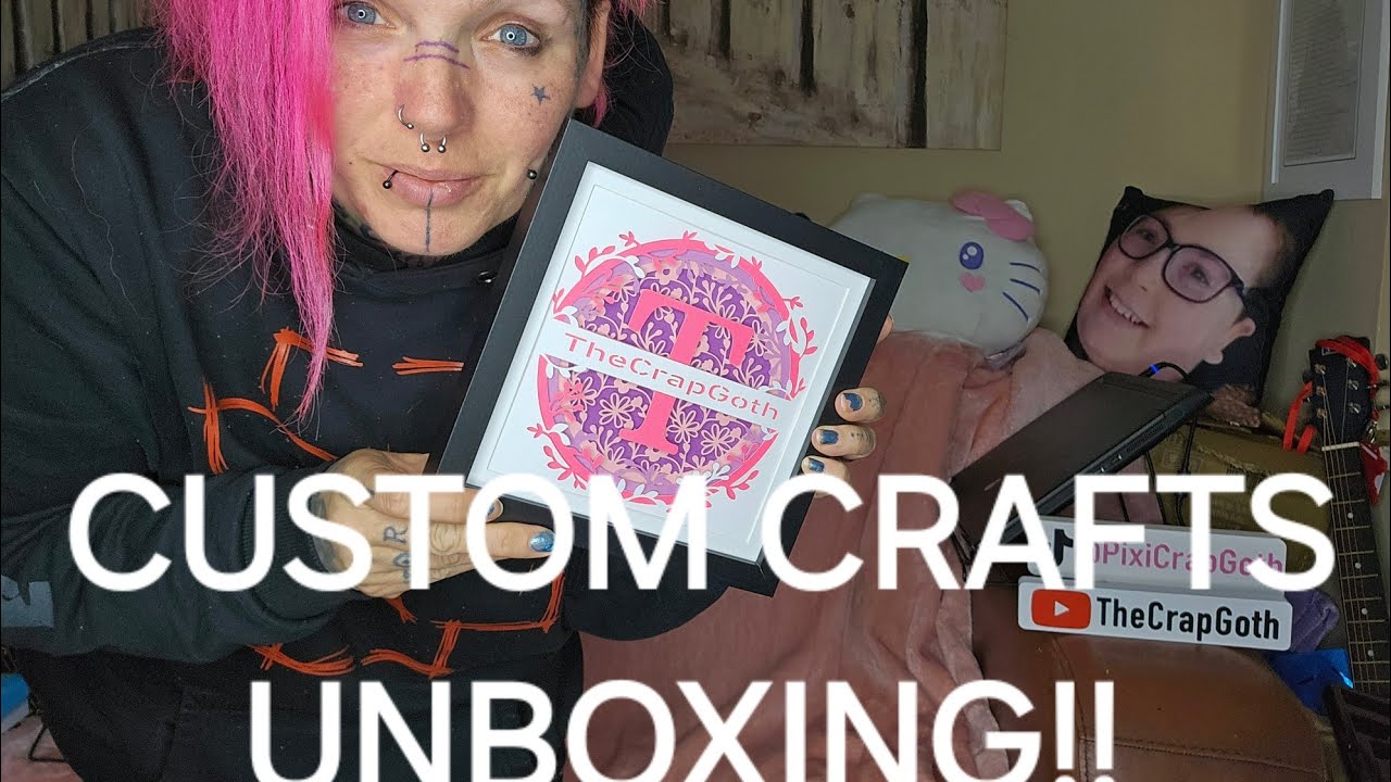 CUSTOM CRAFTS UNBOXING!! - YouTube