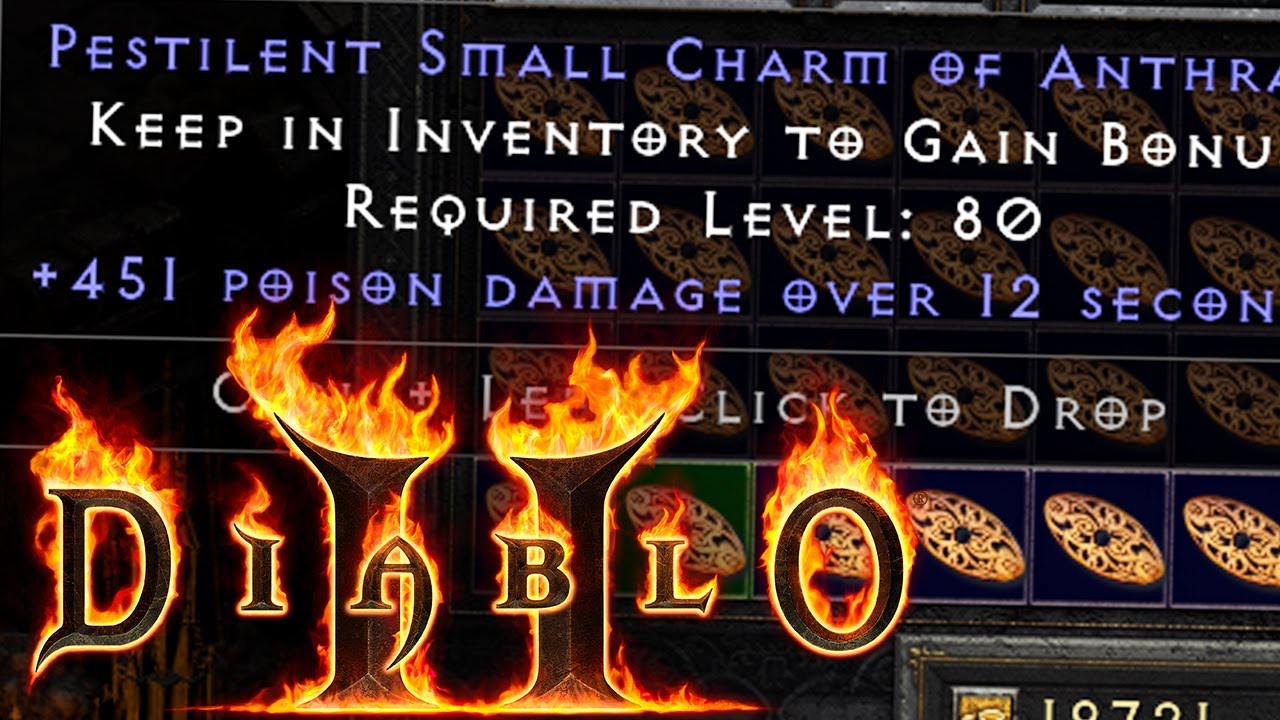 This POISON CHARM ZON is GODLY | Diablo 2 Resurrected - YouTube