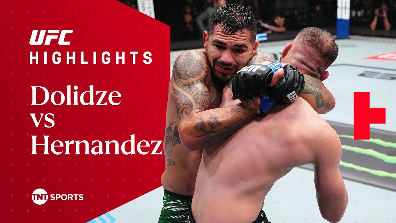ONE SIDED BEATDOWN! 😤 | Roman Dolidze vs Anthony Hernandez | UFC Fight ...
