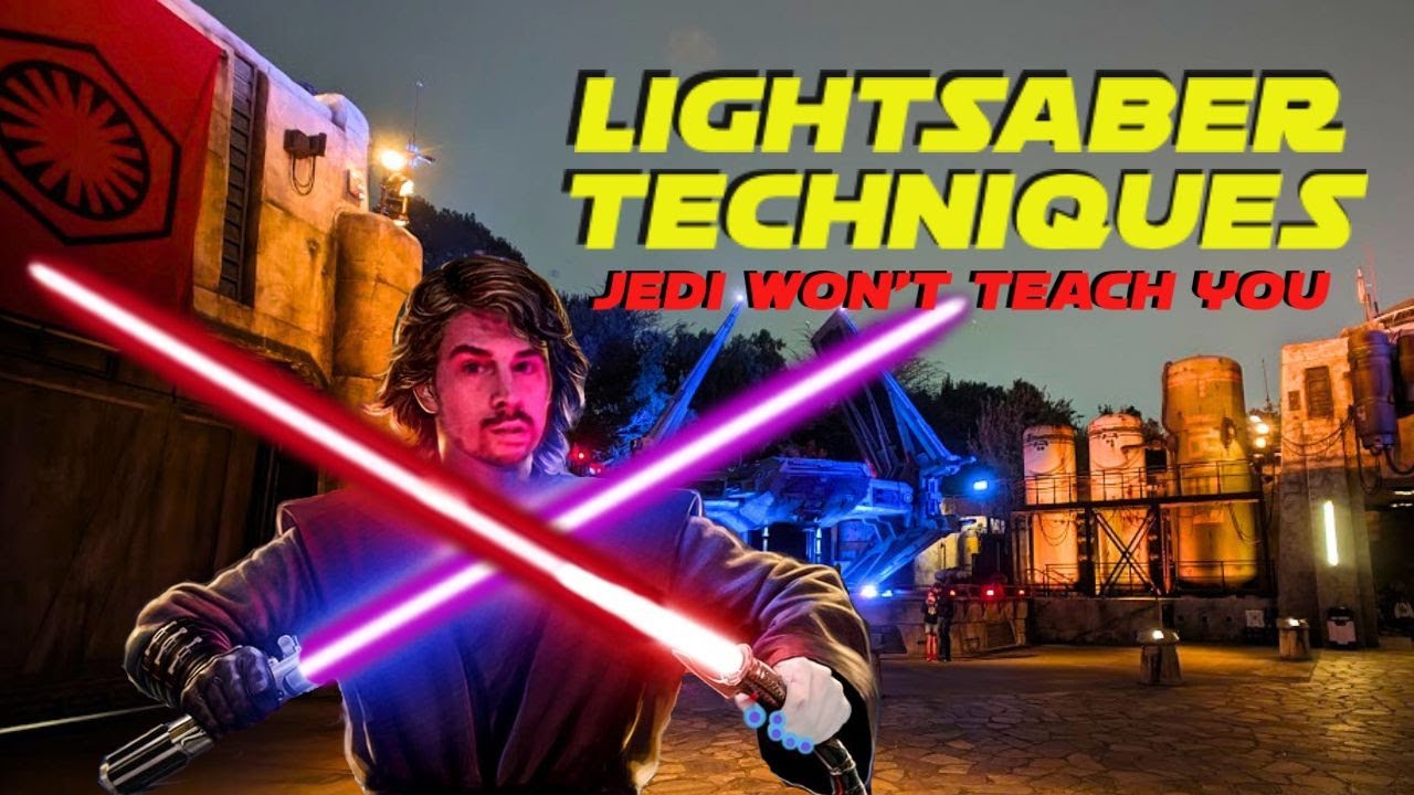 3 Lightsaber Techniques NO JEDI Will Teach You - YouTube