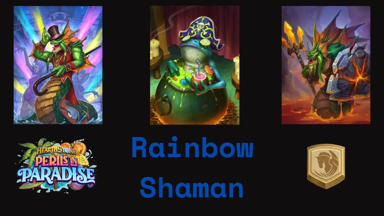Rainbow Shaman, Strong And Fun Deck! (Hearthstone Standard) - YouTube