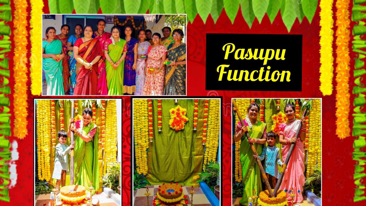 #DIMLVLOG|| PASUPU Function vlog||diy -decoration ||rolu decoration||pasupu kottadam songs ...