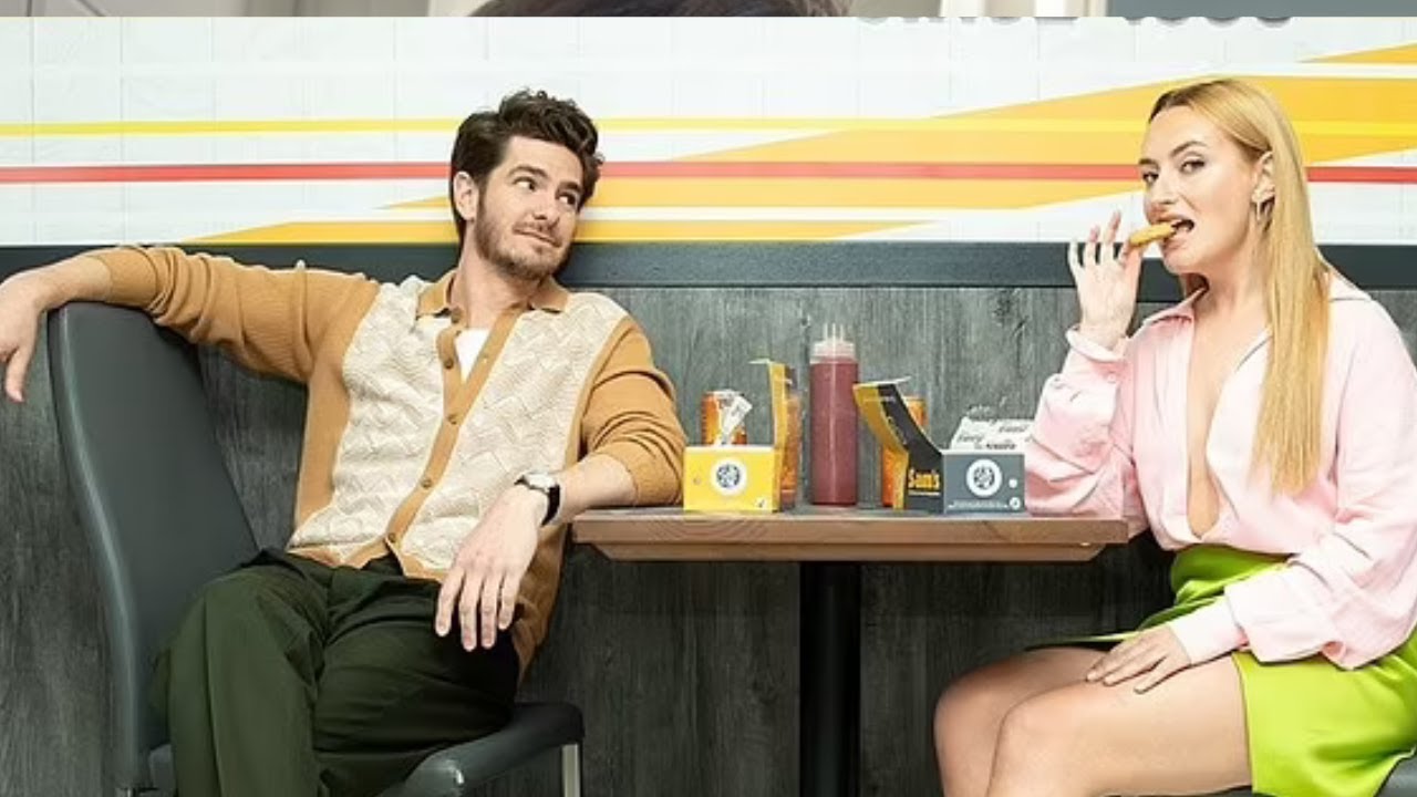"Amelia Dimoldenberg's Flirty Chicken Shop Date with Andrew Garfield ...