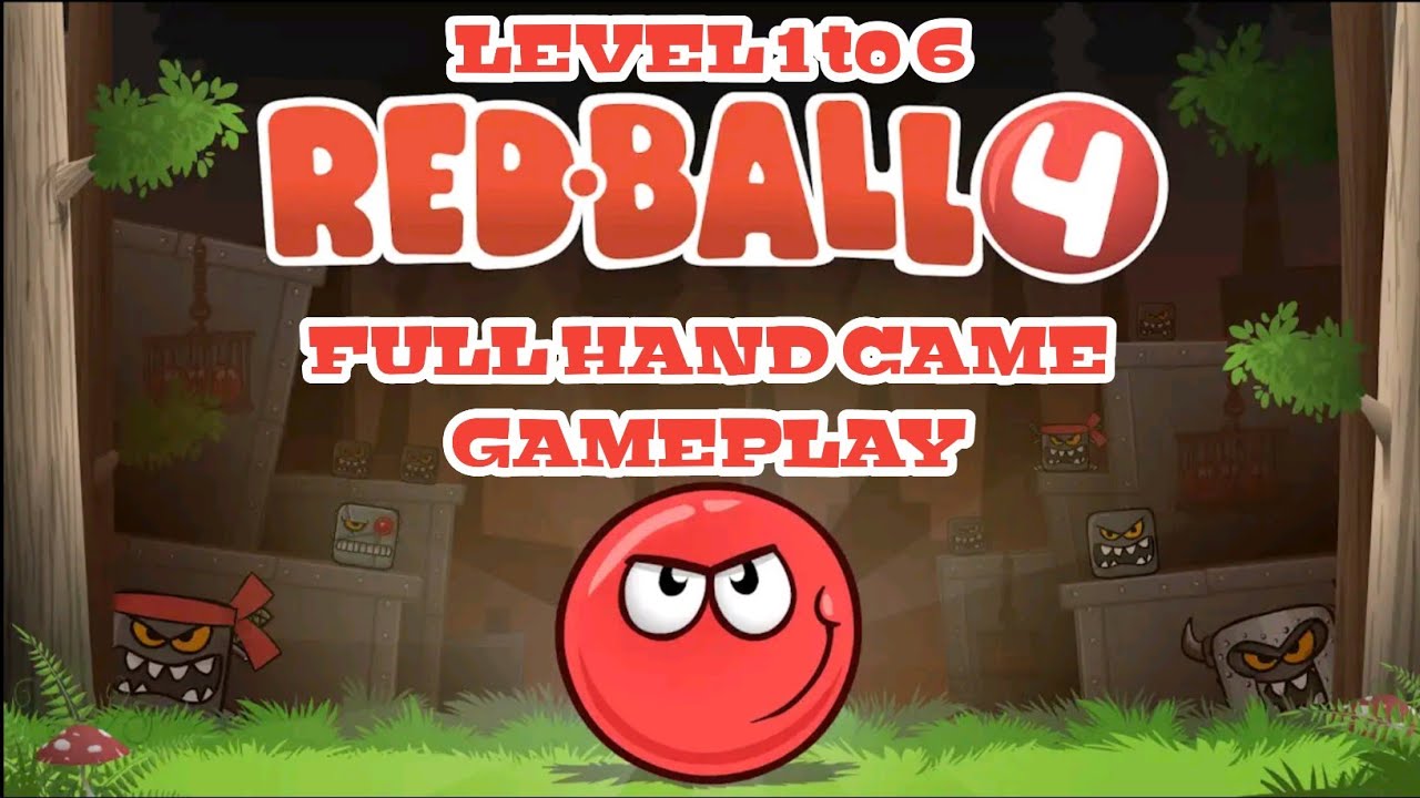 RED BALL GAME 4 || HAND CAME GAMEPLAY SAMSUNG,-A3,A5,A6,A7,J2,J5, J7,S5 ...