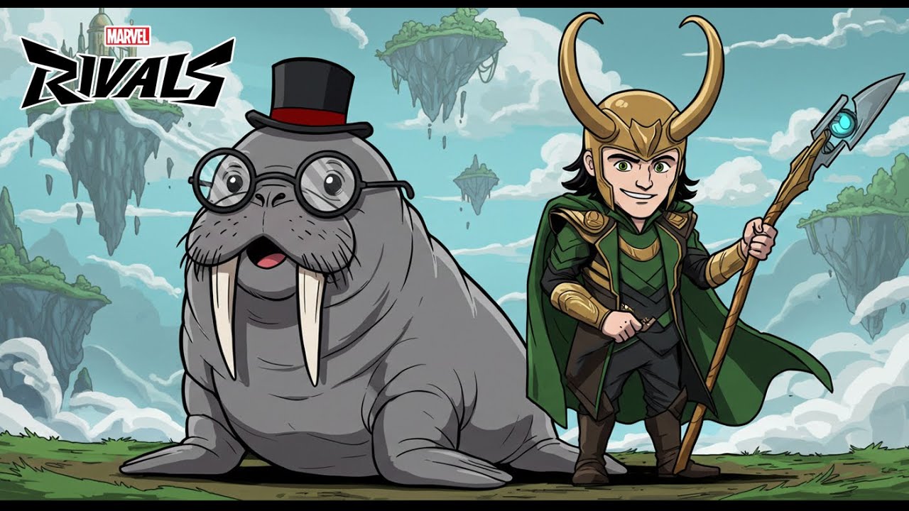 Nonsense Walrus plays Marvel Rivals!! - YouTube