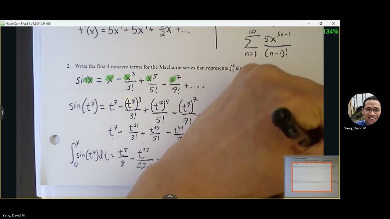 BC Calc 10.8b Representing Functions as a Power Series - YouTube
