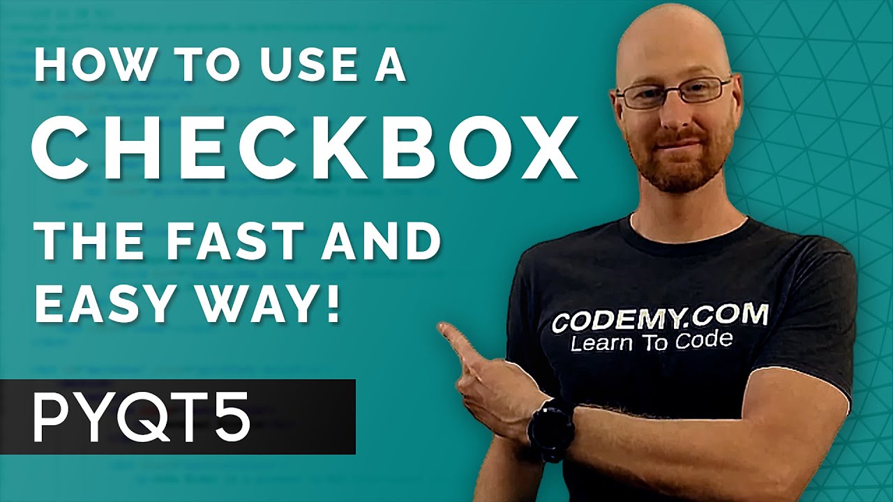 Checkboxes Pyqt5 Gui Thursdays 20 Youtube