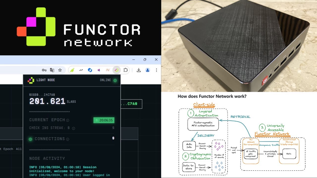 New FREE DePIN Secure Key Management! FUNCTOR NETWORK - Decentralized ...