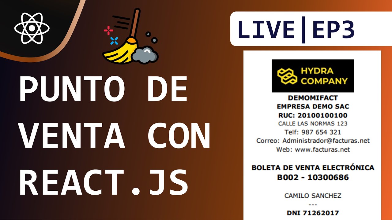 Programando Punto de venta Con 🔥REACT.JS - LIVE | EP3 - YouTube