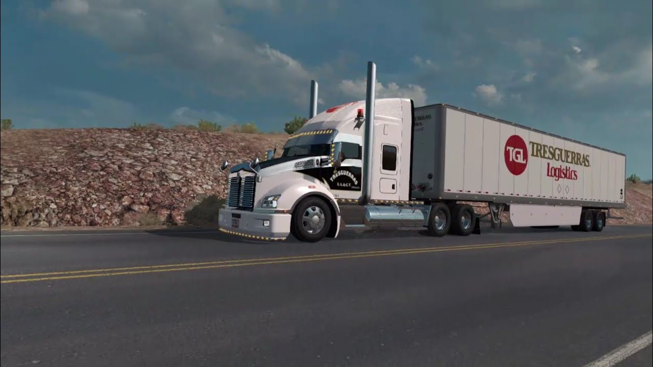 American Truck Simulator/Kenworth t880 by Shaneke Game/Skin de Tres ...