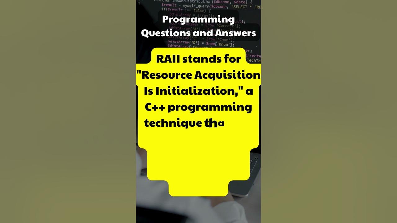 What Is The Raii Principle In C Cplusplus Raii Programming Learn With Pgcprojects 